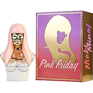 Nicki Minaj Pink Friday Eau de Parfum Spray for Women, 3.4 Ounce