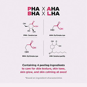 DERMALOGY by NEOGENLAB Wine Lift PHA Gauze Peeling Pads (30 pads) - Exfoliating & Revitalizing & Firming Peeling Pad with AHA, BHA, PHA, LHA & Wine & Peptide & Collagen - Korean Skin Care