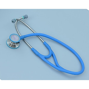 Kila Scopes Virtuoso Stethoscope - Professional Dual Head Cardiology & Diagnostic Stethoscope for Doctors and Nurses - with Accessories, K750 Sky Blue