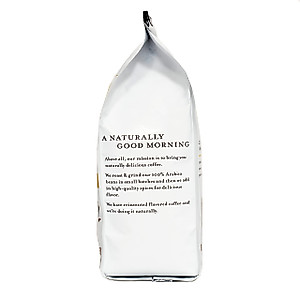 Via Bom Dia 100% Naturally Flavored Ground Coffee, Smooth Dark Chocolate, Medium Roast, No Artificial Flavors, 12 oz. Bag