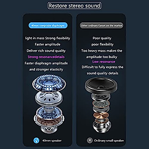 LADIGASU New Game Headset Over-Ear Headphone Sporting Game Musicdual Dual Mode Bluetooth 5.2 Headset HiFi Stereo Sound Support TF-Card Mode