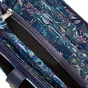 Sakroots womens Women's Eco-twill crossbody, Royal Blue Seascape, One Size US