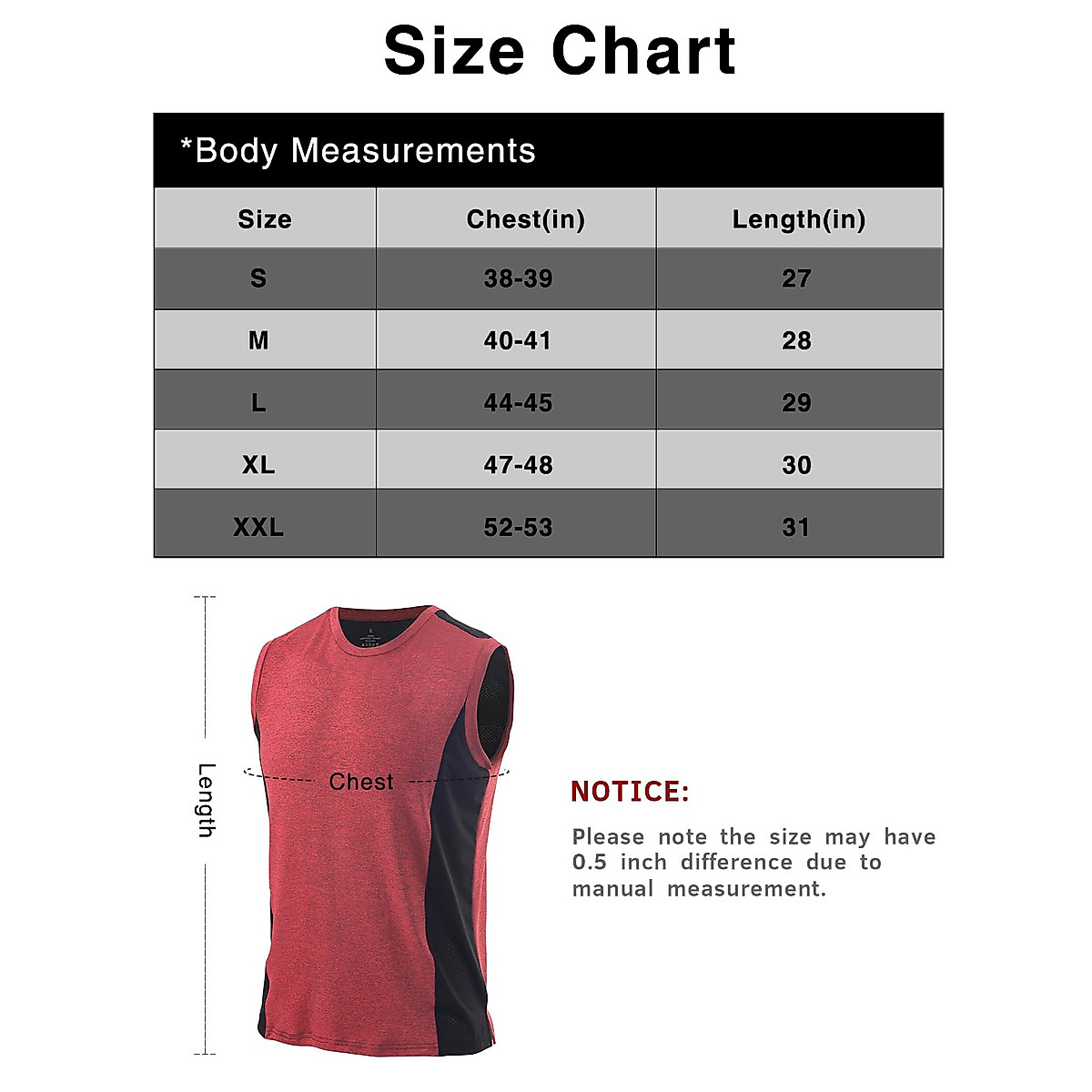 AMVELOP 4 Pack Men's Workout Tank Tops Sleeveless Quick Dry Gym Muscle Shirts Darkgray Navy Red Purple M