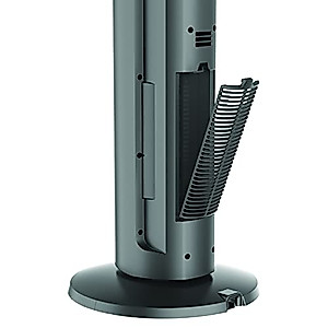 Lasko Portable Fan & Heater All Season Comfort Control Tower Fan and Space Heater in One with Remote Control, Black, FH515,Large