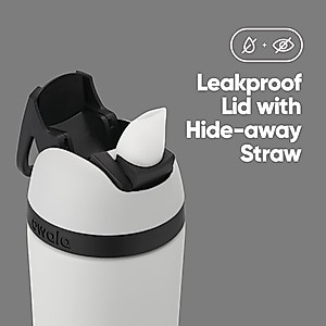 Owala Combo Pack Kids Flip - Stainless Steel - 14-oz. - Aqua/Tan & Blue/Blue