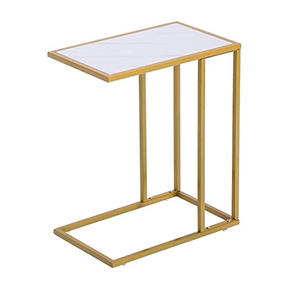 KARFER White Marble Series C Table Side Table Lazy Table [30x48x61cm]