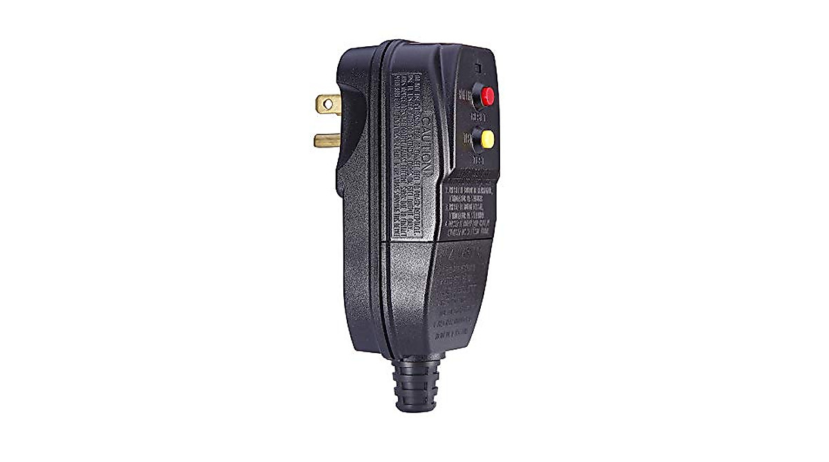 GFCI Replacement Plug for Pressure Washers & Pool Pumps 15Amp