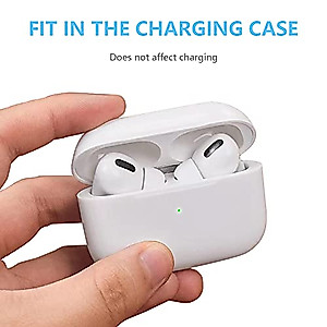 Ear Tips Compatible with AirPods Pro Tip,YINVA 4 PCS Replacement Silicone Tips Updated(M)