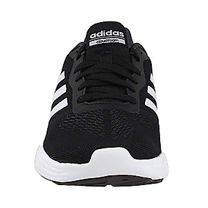 adidas Men's CF Revolver Running Shoe, Black/White/Utility Black, 11.5 Medium US