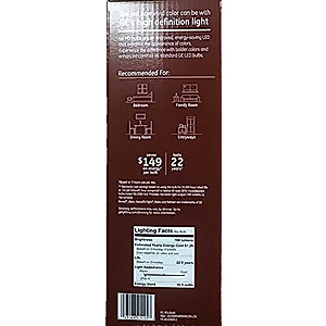 GE Relax 6-Pack 65 W Equivalent Dimmable Soft White Br30 LED Light Fixture Light Bulb 3X Life