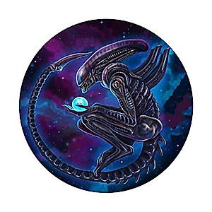 Xenomorph with pearl PopSockets PopGrip: Swappable Grip for Phones & Tablets