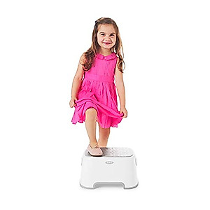 OXO Tot Step Stool, Gray, 7 Inch (Pack of 1)