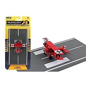 Daron Worldwide Trading Runway24 Se5 Baron Vehicle, Red