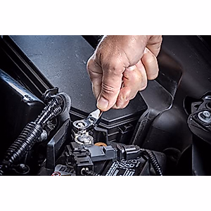 GEARWRENCH 10 Pc. 12 Pt. Stubby Flex Head Ratcheting Combination Wrench Set, Metric - 9550