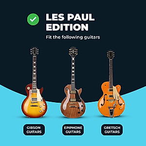 Learn Guitar in Minutes Card Chords (Gibson Edition) GUITAR CHORDS allow you to PLAY an ELECTRIC Guitar while the CARD is on the FRETBOARD Made in USA Music Gift