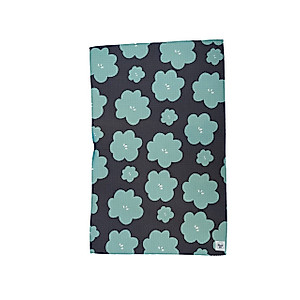 Desert Aqua 2 Pack || Not Your Ordinary Kitchen Towels || Dish Towels || Tea Towels || Waffle Weave Microfiber || Designer Prints || Highly Absorbent || Hanging Hook (Turquoise)