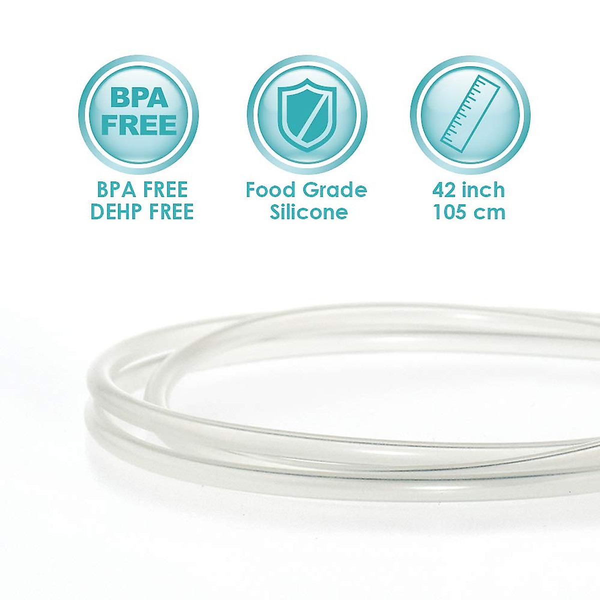 Maymom Tubing for Spectra S1 Pump and S2 Pumps;Maymom Duckbill Valves for Spectra.Replace Spectra Valve,BPA Free, DEHP Free; Not Original Spectra Tubing, Can Replace Spectra Tubes; Made by Maymom