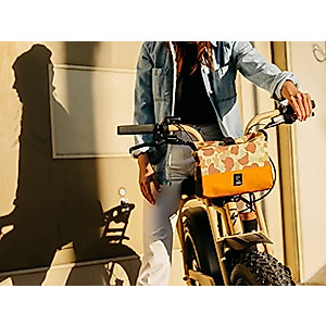 Chrome Industries Doubletrack Handlebar Bag - Pannier Bicycle Crossbody Bag, 5 Liter, Duck Camo