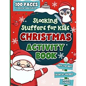 Stocking Stuffers for Kids: Christmas Activity Book