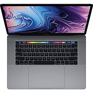 Apple 2019 MacBook Pro with 2.4 GHz Intel Core i9 (15 inch, 16GB RAM, 512GB SSD) Space Gray (Renewed)
