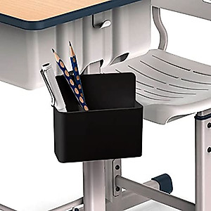 VieFantaisie Magnetic Dry Erase Marker Holder, Magnetic Marker Holder, Whiteboard Marker Holder, Magnet Pen Holder for Fridge, Whiteboard, Locker, School, Office, Home, Magnetic Cup, 1 Pack, Black