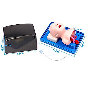 PVC Material Pediatric Intubation Manikin Study Teaching Baby Model Education Nurse Lab Airway Management Trainer Endotracheal Intubation Procedure Teaching Study