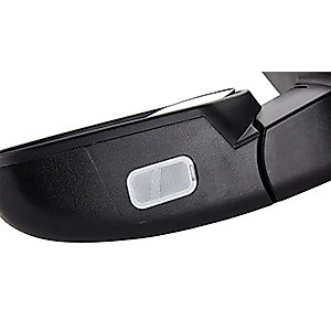 ZAPOSTS Side View Mirror Fit for 07-13 Chevy Silverado 1500 2500 HD 3500 HD,GMC Sierra 1500 2500 HD,GMC Yukon/Yukon XL 1500 Power Heated Manual Folding with Arrow Turn Signal Puddle Light Driver Side