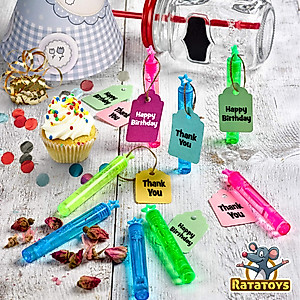 Star Bubble Wands Party Favors Pack Of 40 By Ratatoys: Mini Neon Bubble Wands | Odor-Free Non-Toxic Kids’/Birthday Treats Bubble Maker Toys for Kids | Outdoor Summer Events & Celebration Toy Gift