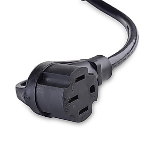 Cable Matters 4 Prong 50 AMP to 30 AMP Generator Adapter (30 AMP to 50 AMP RV Adapter, Generator Cord) - 1.5 Feet (NEMA L14-30P to 14-50R)