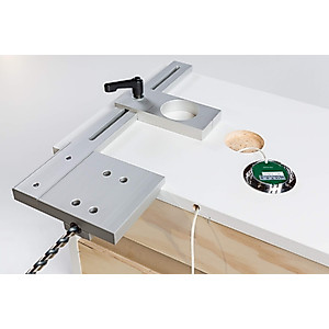TP-PLJ214 - Puck Light Jig Kit, 2-1/4" Forstner Bit with Case - for LED Puck Lights and Light Strips - Made in USA - True Position Tools