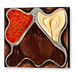 Tommervik Salisbury Steak Tv Dinner Art Print Steal Wall Art Tv Dinner Gifts Fun Art Gallery Wrapped Canvas Print