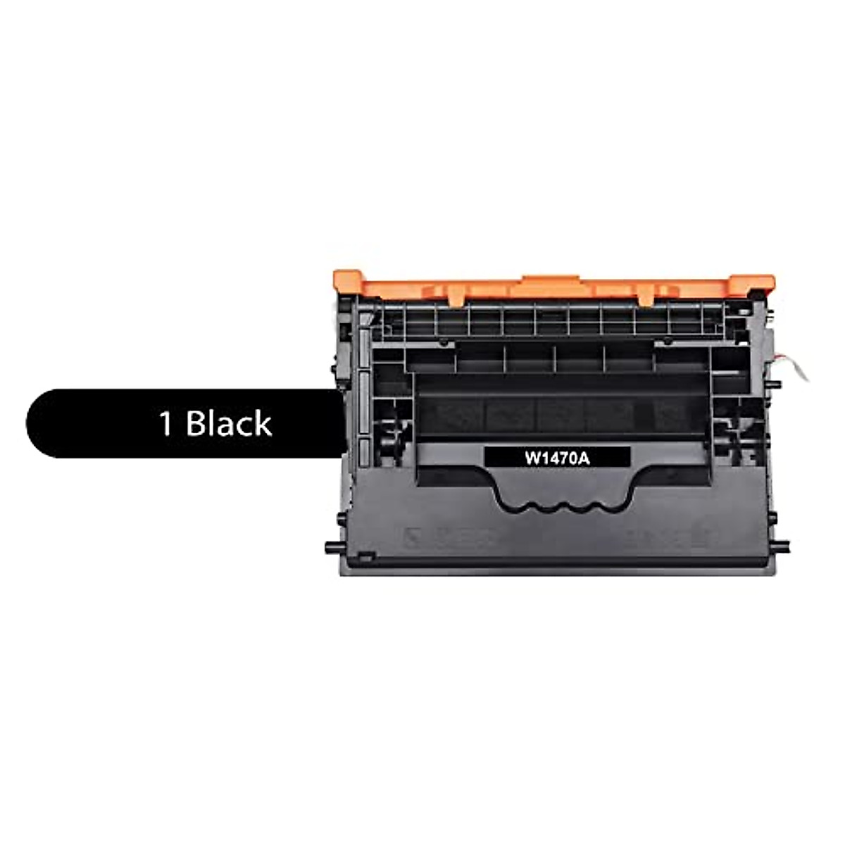 147A Black Toner Cartridge 1-Pack (with Chip) Compatible Replacement for HP 147A 147X W1470A W1470X for HP Laserjet Enterprise M610n M611dn M611x M612dn M612x MFP M634h M635fht M635h Printer Ink