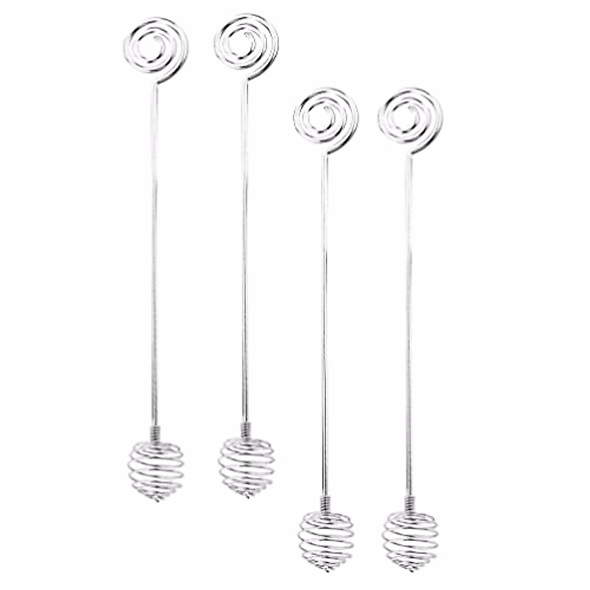 Luxshiny Coffee Stirrers 4pcs Honey Dipper Stainless Steel Honeycomb Stick Honey Spoons Stirrer Stick Syrup Dipper Cocktail Stirrers for Honey Jar Dispense Drizzle Coffee Syrup