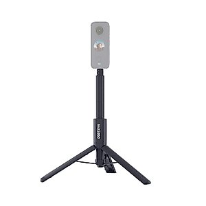 Insta360 ONE X2 360 Degree Waterproof Action Camera, 5.7K 360, Stabilization, Touch Screen, AI Editing, Live Streaming, Webcam, Voice Control + Tripod Selfie Stick