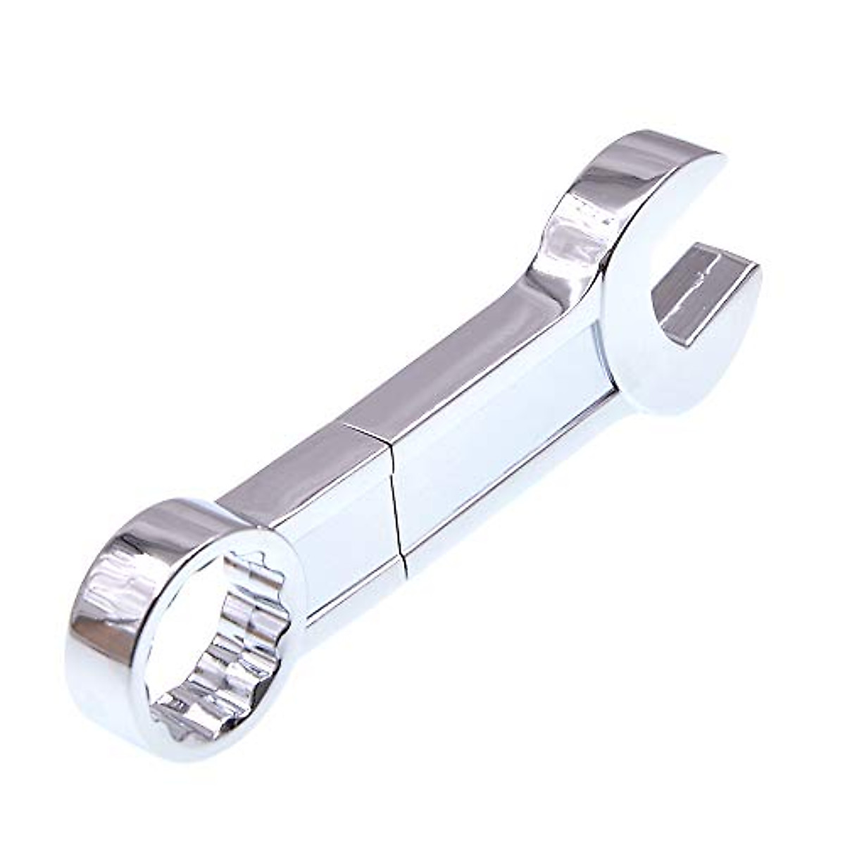 Wrench Thumb Drive 64GB USB 2.0 Flash Drive, Kepmem Cool 64 GB Memory Stick Creative Jump Drive, Metal Pen Drive Silver Zip Drive Novelty Gift for Friend