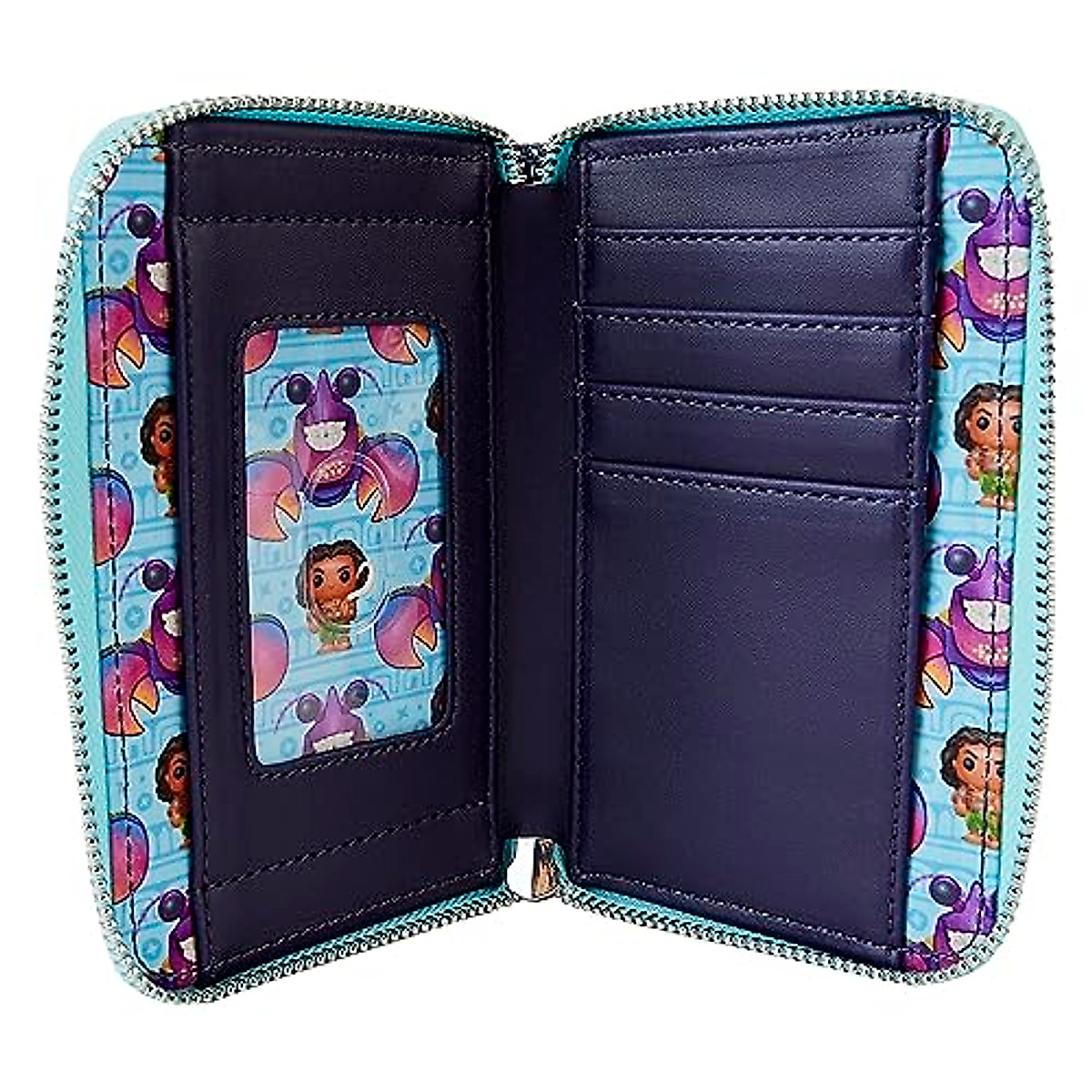 Loungefly Backpack Disney - Moana - Tomatoa Maui - Wallet - Cute Collectable Bag - Gift Idea - Official Merchandise - for Boys, Girls Men and Women - Movies Fans