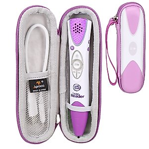Aproca Hard Travel Storage Case,for LeapReader Reading and Writing System (Purple)