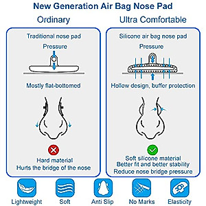 MMOBIEL 150 Pairs Eyeglass Repair Kit Clear Transparent Eye Glasses Nose Support Pads Eyeglass Sunglass