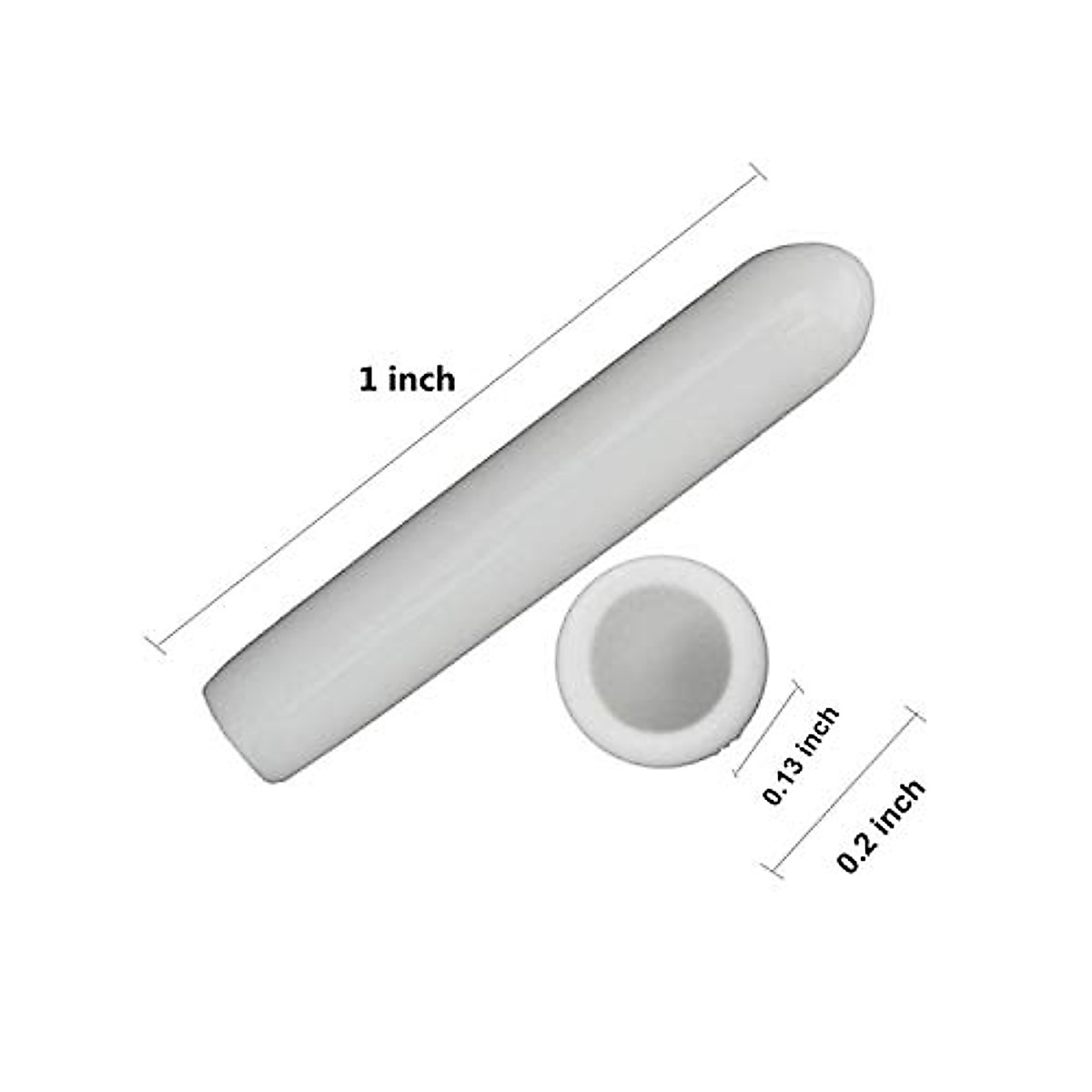 JinYu 20 Set Stemware Saver Stemware Holder Dishwasher Wine Glass Protector Dishwasher Attachment 28cm 24cm 21cm 17cm 11.5cm, Universal Dishwasher Rack Tine Repair End Cover Caps (24cm)