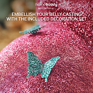 HomeBuddy Belly Casting Kit Pregnancy - All in One - DIY Pregnancy Belly Casting Kit for Expecting Moms