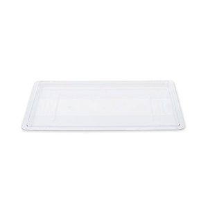 Rubbermaid Commercial Products Food Storage Box Lid for 8.5, 12.5, 16.5, and 21.5 Gallon Sizes, Clear (FG330200CLR)