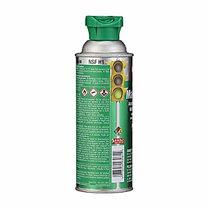 CRC 03081 General Purpose Food Grade Machine Oil Spray, (Net Weight: 11 oz.) 16oz Aerosol,Clear