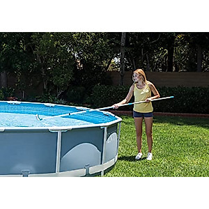 Intex Curved Wall Brush for Pools, Blue