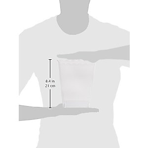 Amscan Large Scalloped Container, Clear