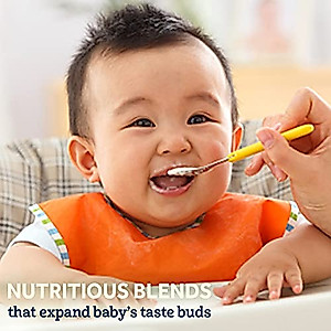 Gerber Baby Cereal 2nd Foods Probiotic, Powerblend, Oatmeal Lentil Carrot Pea, 8 Ounce (Pack of 6)