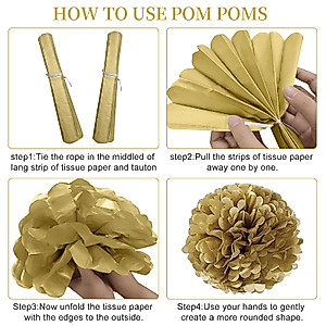 Kuxriox 20PCS Happy Retirement Party Decorations Kit for Men Women, Black Gold Retirement Banner Balloons Honeycomb Centerpiece Swirl Paper Pompoms Party Supplies, Retired Sash Table Topper Swirls Set