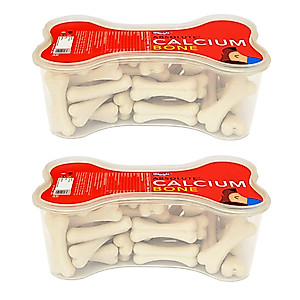 Drools Absolute Calcium Bone Jar, Dog Supplement - 40 Piece (600gm) for All Breed Sizes for Dogs Preservative-Free