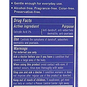 Neutrogena T/SAL Therapeutic Shampoo for Scalp Build-Up Control with Salicylic Acid, Scalp Treatment for Dandruff, Scalp Psoriasis & Seborrheic Dermatitis Relief, 4.5 fl. oz