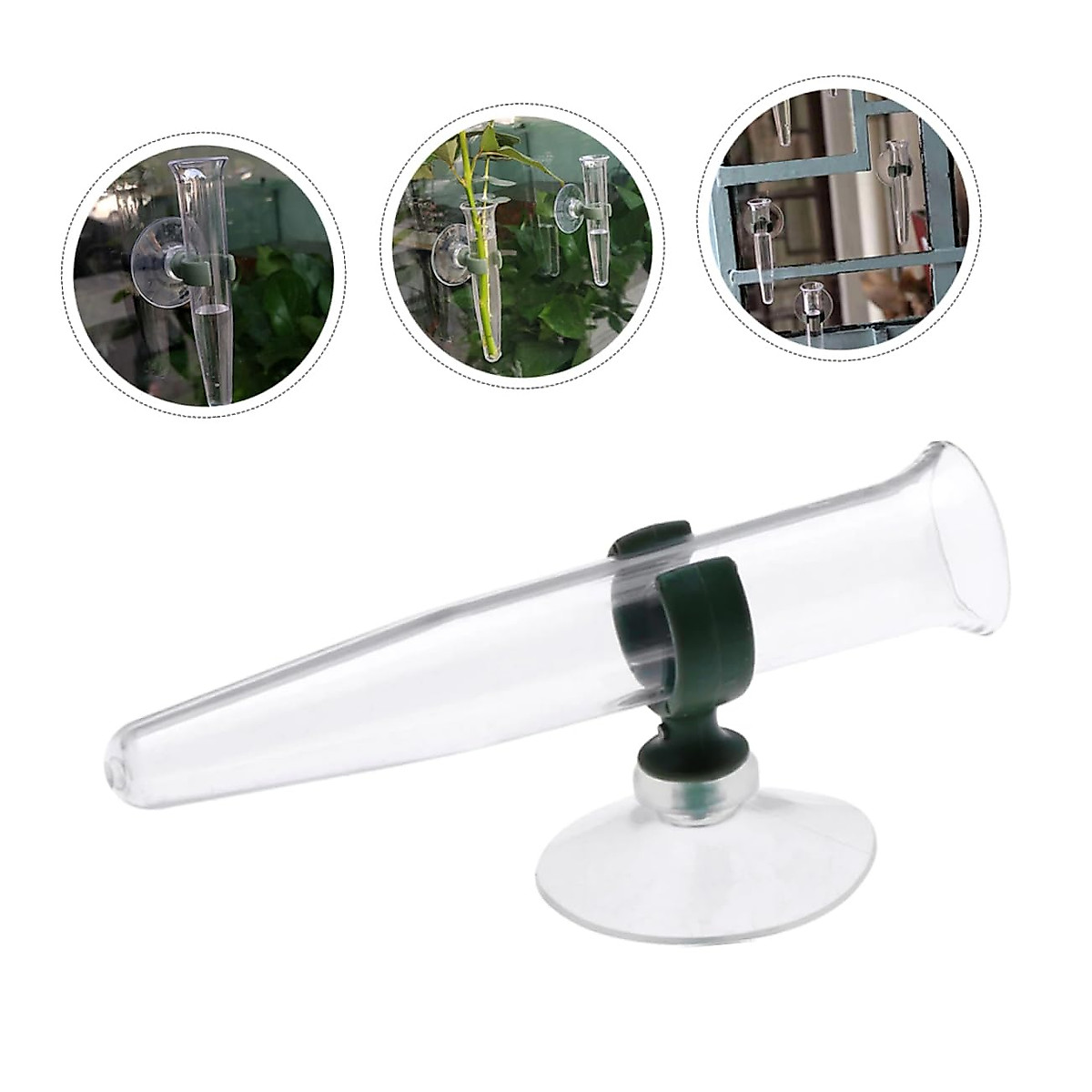 VILLFUL 16Pcs Floral Water Tubes for Fresh Arrangements Transparent Vials for Fresh Keeping and Plant Decoration