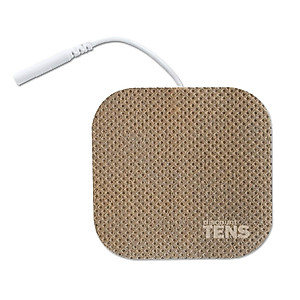 TENS Wired Electrodes Compatible with TENS 7000, Premium Replacement Pads for TENS Units, Discount TENS Brand (2in x 2in, 20 Pack)